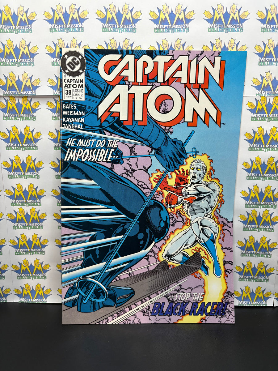 DC Comics February 1990 Captain Atom #38 Comic Book – The Misfit Mission Collectables