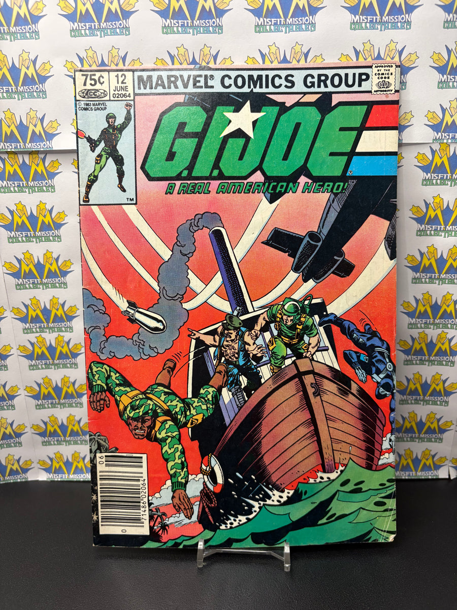 1983 Marvel Comics GI Joe Real American Hero #12 Comic Book – The Misfit Mission Collectables