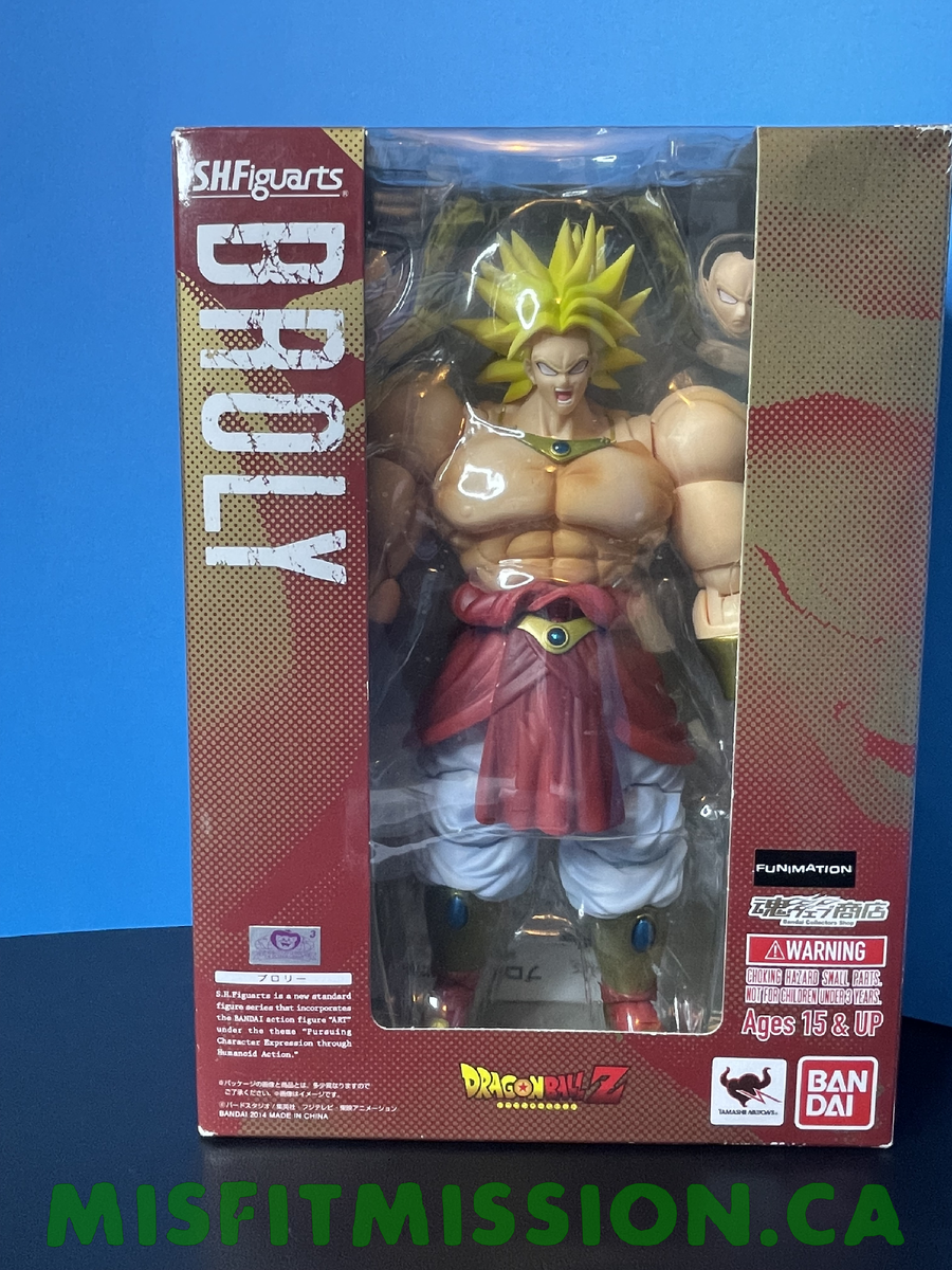 S.H. Figuarts Dragon Ball Z Broly The Misfit Mission Collectables