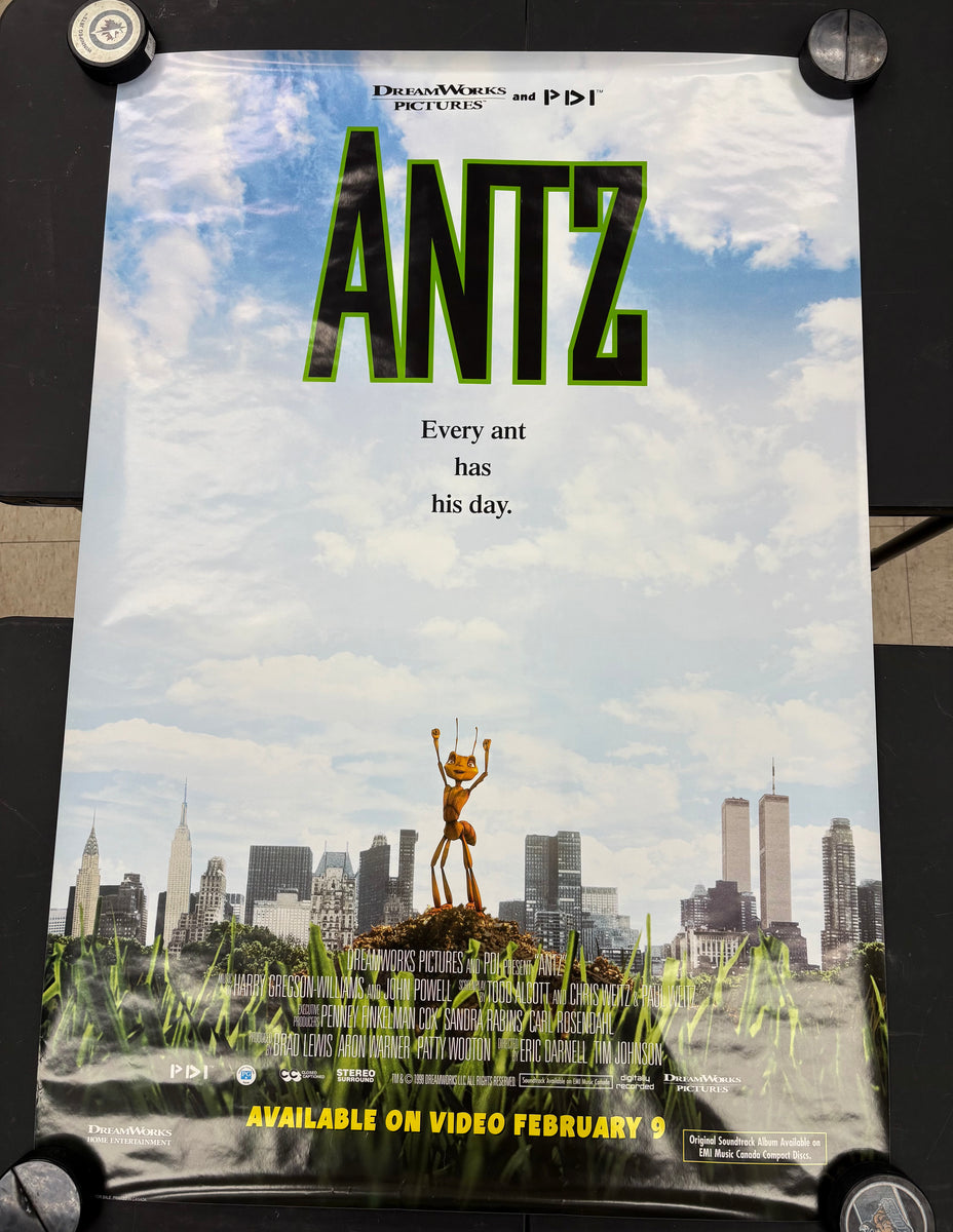Original Antz The Movie Full Sized 27x39 Poster – The Misfit Mission ...