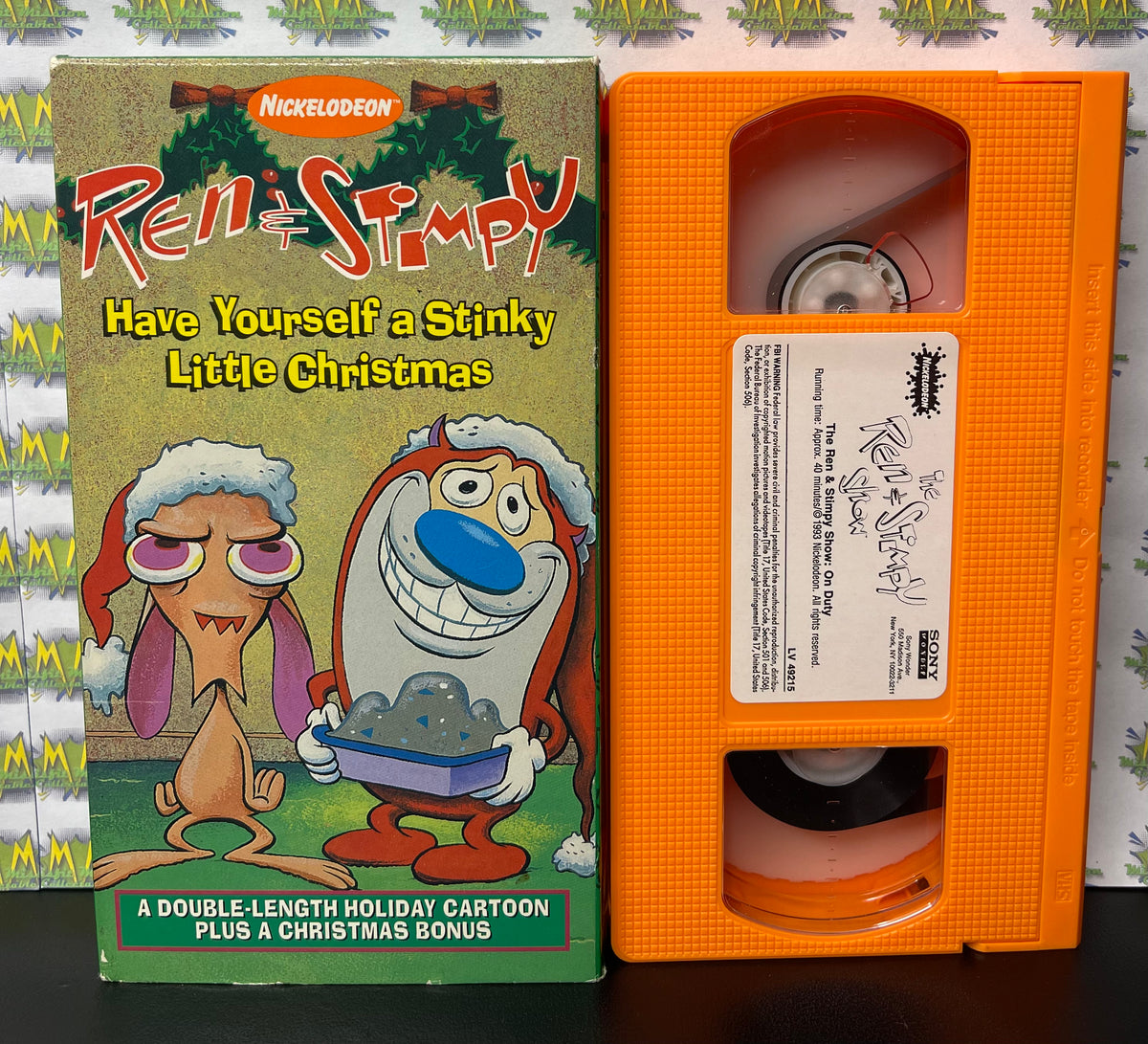 1997 Nickelodeon The Ren and Stimpy Show Have Yourself a Stinky Little ...