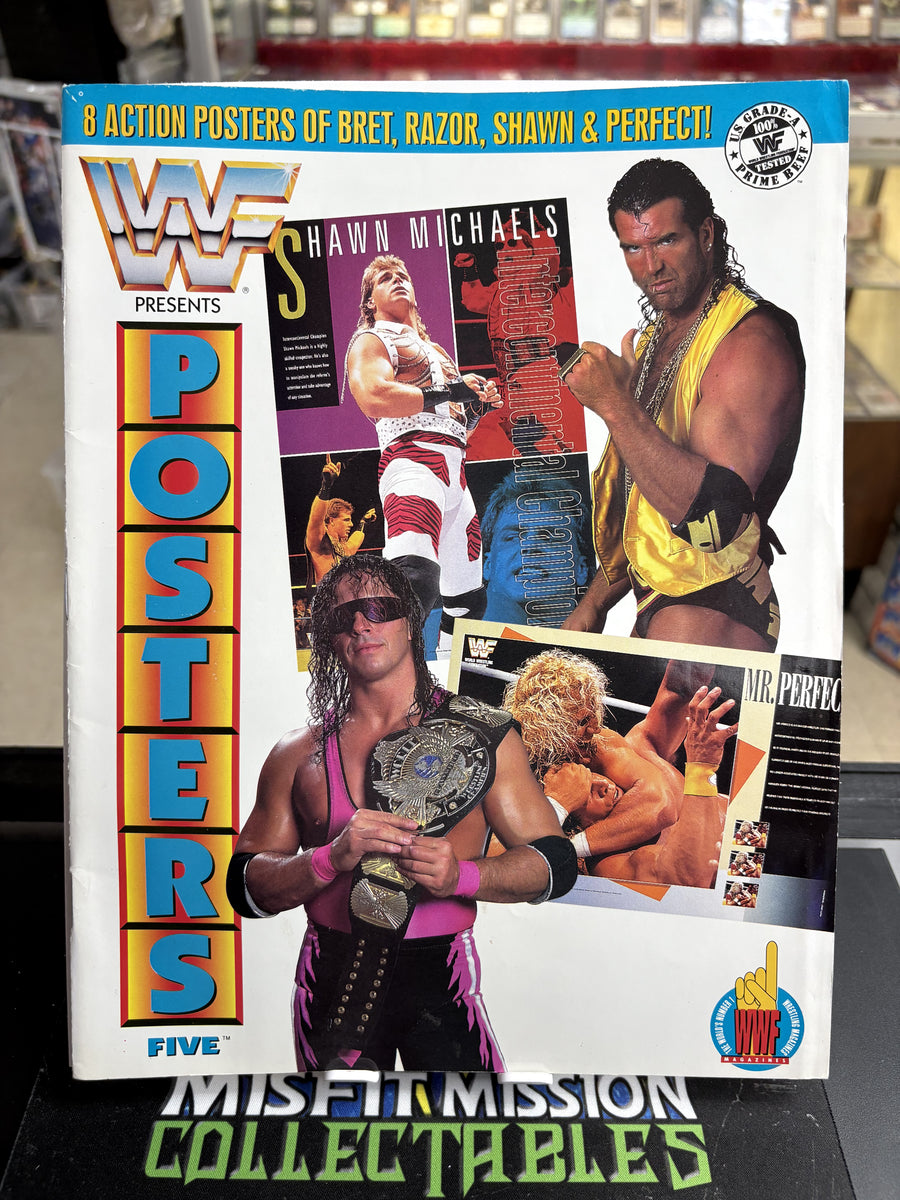 WWE WWF Magazine Presents Posters Issue Five – The Misfit Mission ...