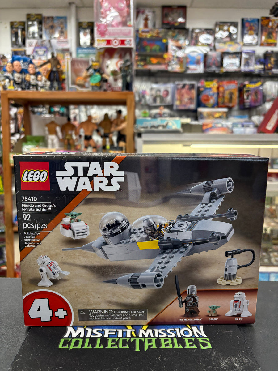 LEGO Star Wars Mando and Grogu Starfighter Set 75410 (New) – The Misfit ...