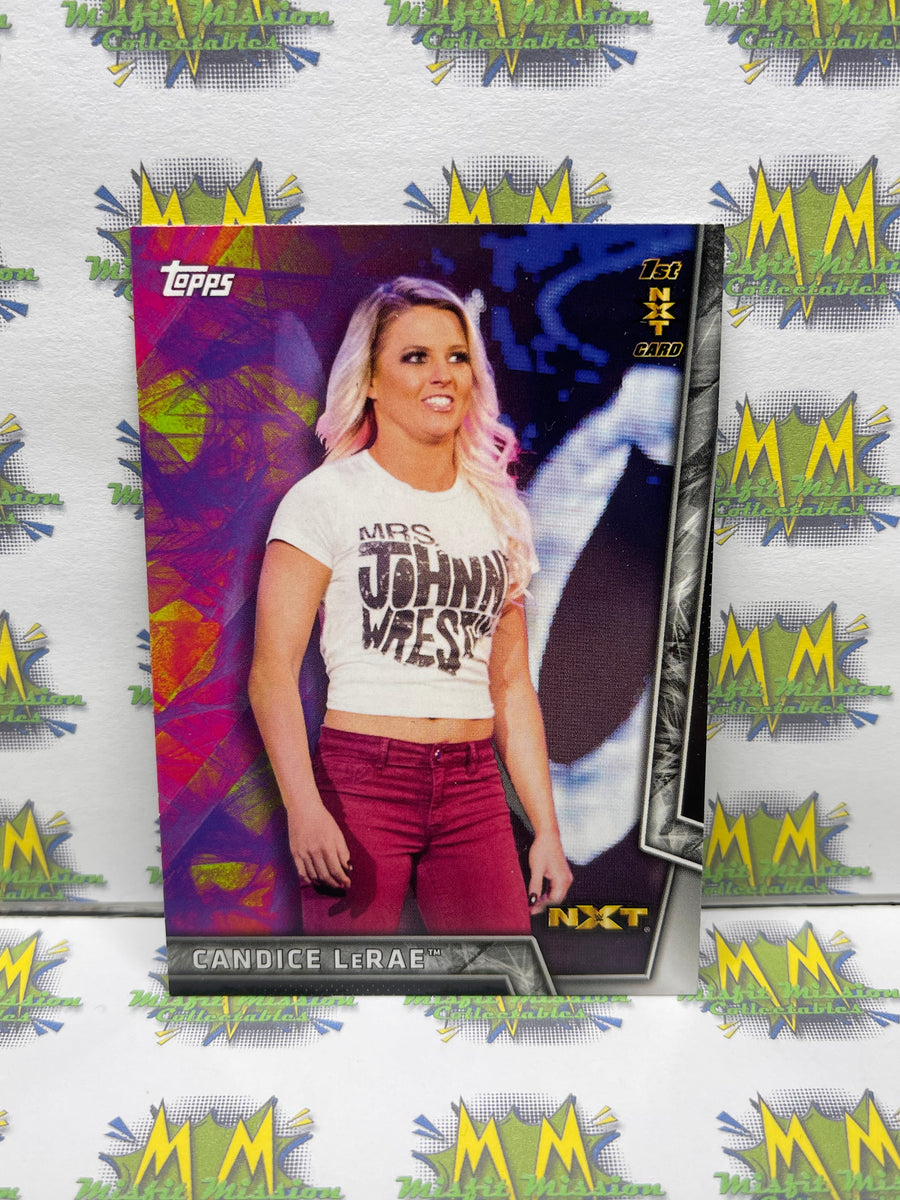 Topps WWE NXT Candace LeRae 1st NXT Card #35 – The Misfit Mission ...