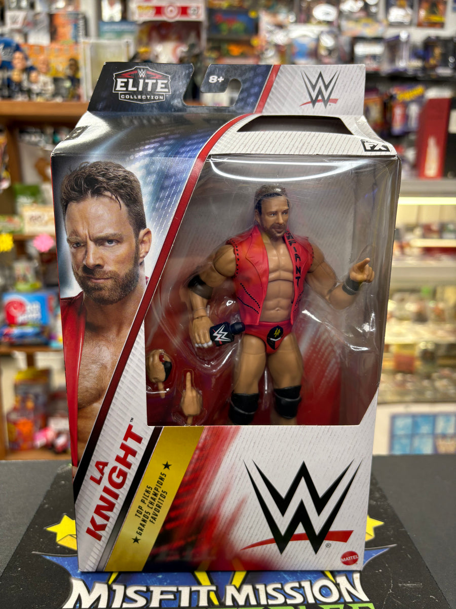 Mattel WWE Elite Grand Champions Series LA Knight Action Figure (New ...