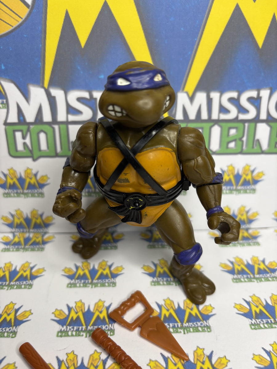 Vintage 1988 TMNT Donatello Figure – The Misfit Mission Collectables