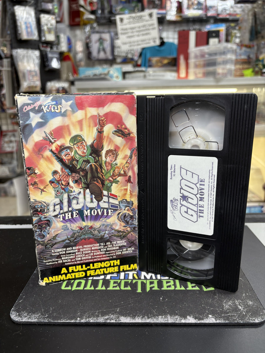 Vintage 1987 GI Joe The Movie VHS – The Misfit Mission Collectables