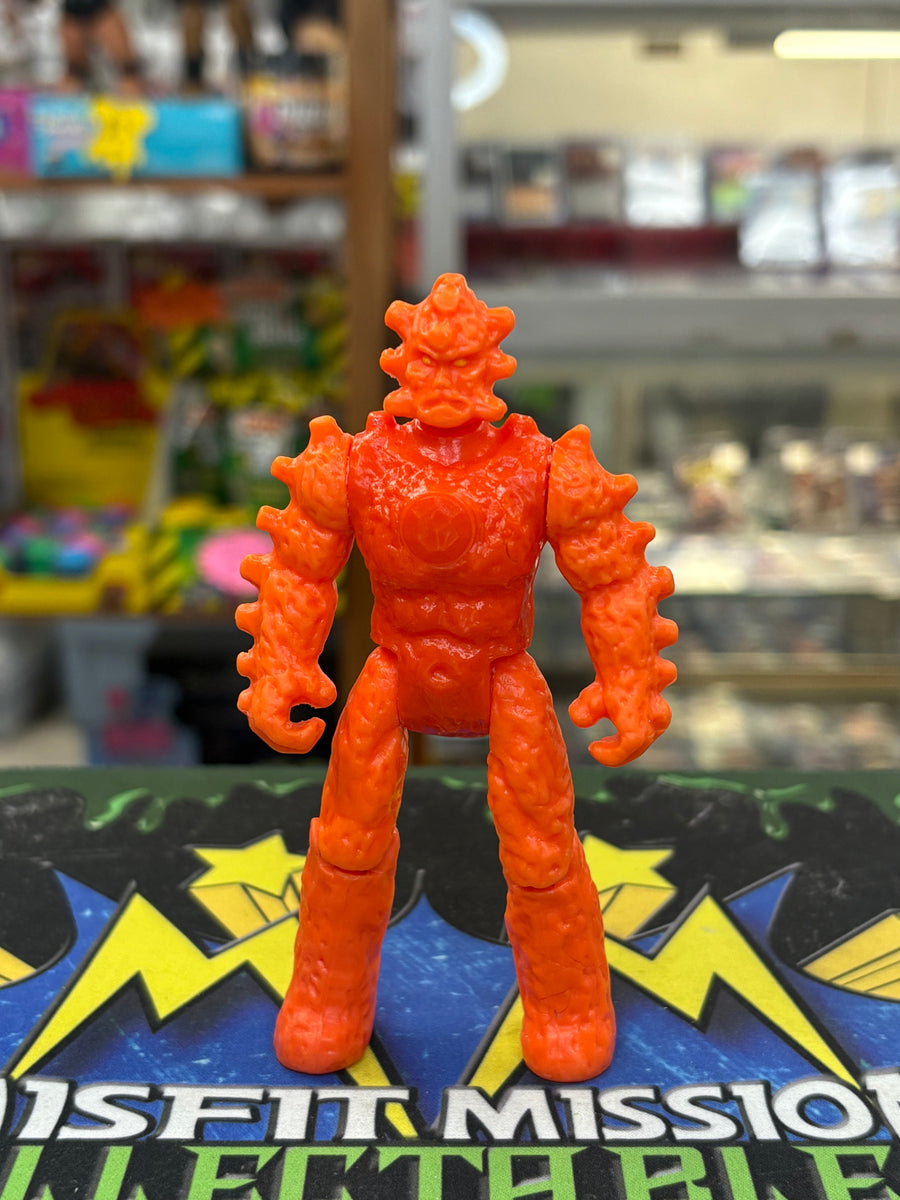 Vintage 1982 Remco The Saga of Crystar Magna Man Lava Orange Action Fi ...