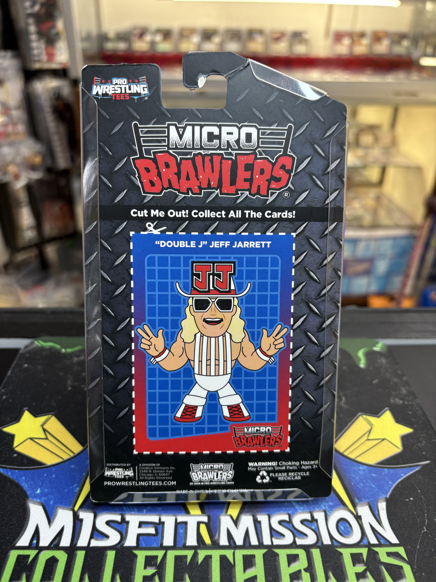 Pro Wrestling Tees Micro Brawlers Double J Jeff Jarrett (New) – The ...
