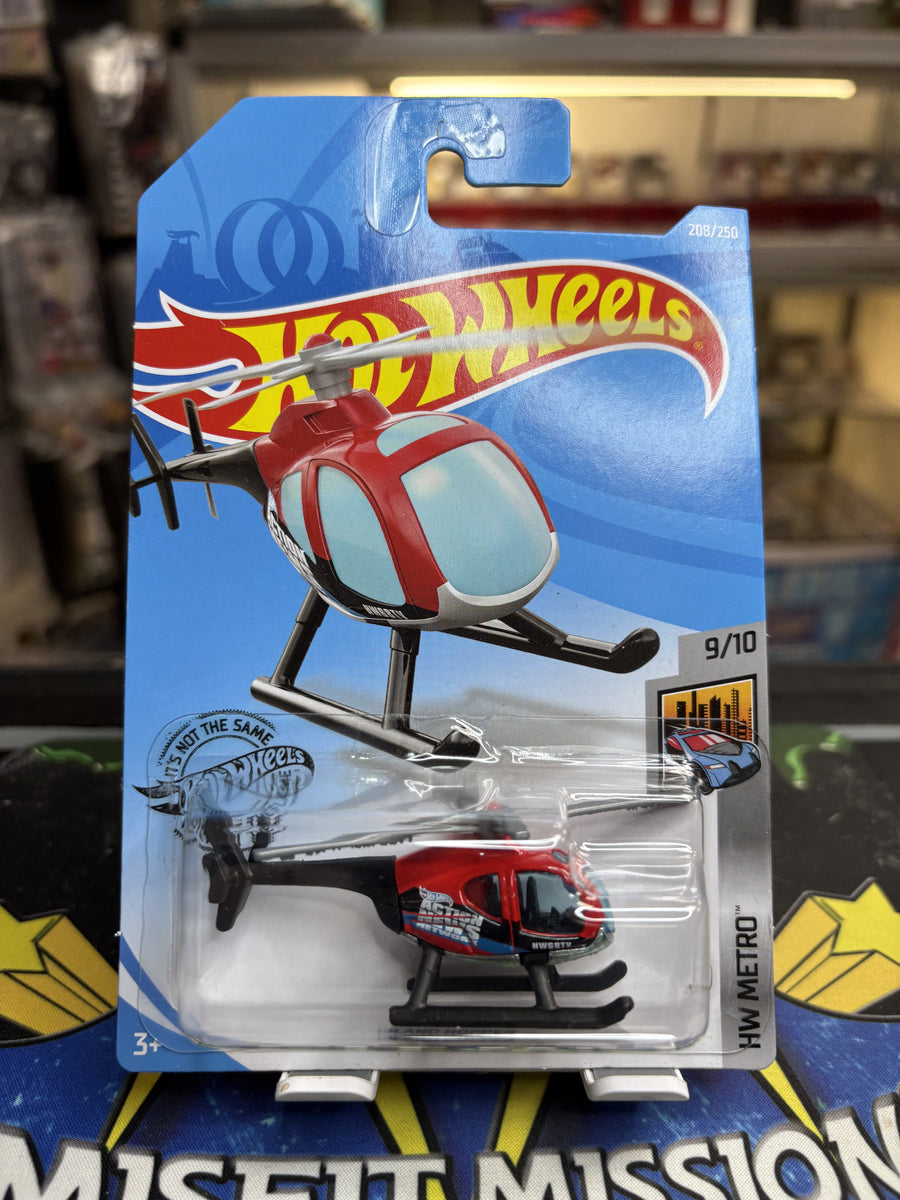 2018 Hot Wheels HW Metro Island Hopper Helicopter (New) – The Misfit ...