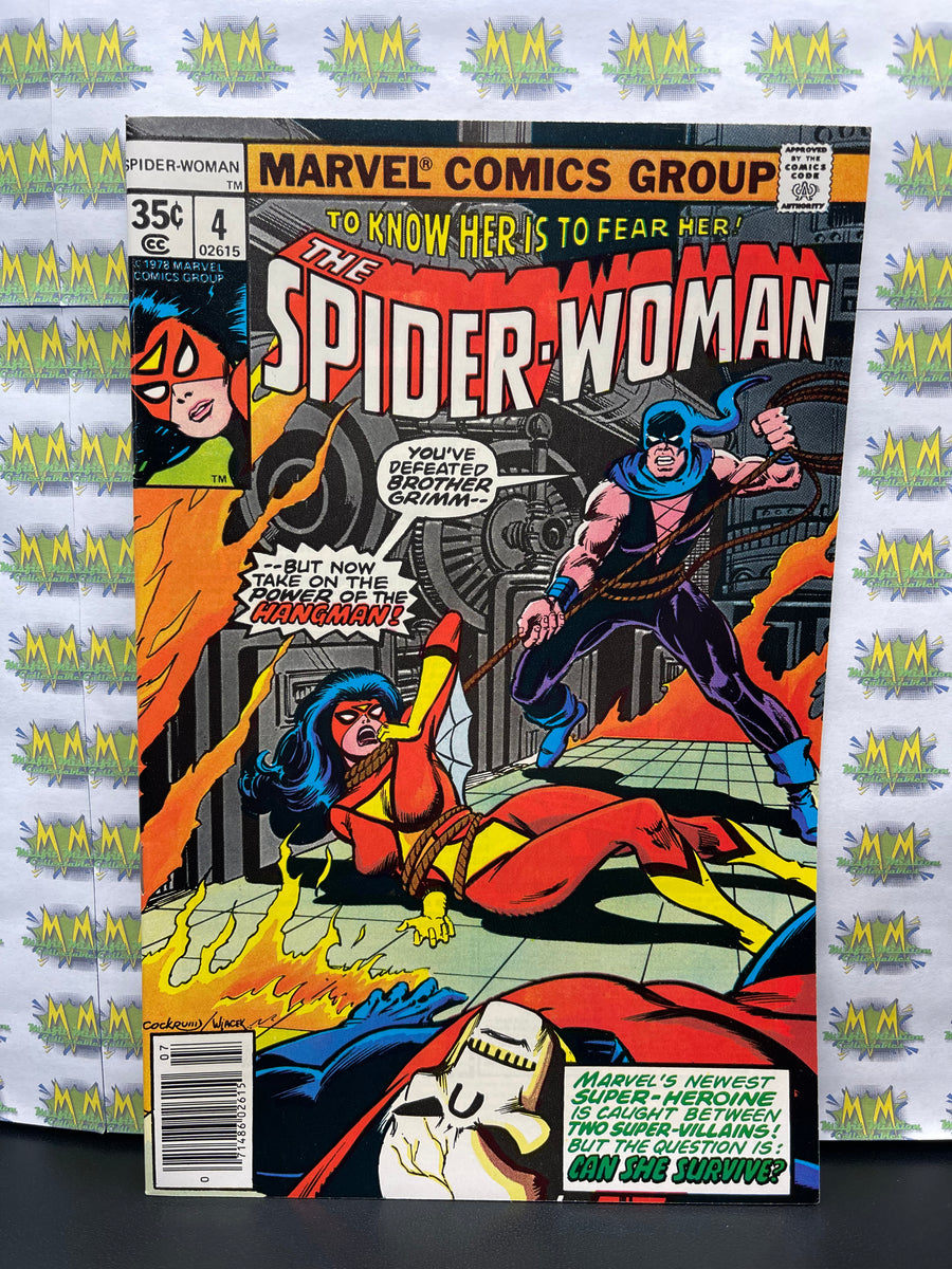 Marvel Comics 1978 The Spider-Woman #4 – The Misfit Mission Collectables