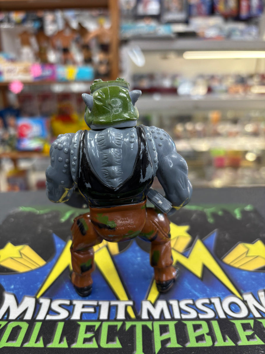 Vintage 1988 TMNT Teenage Mutant Ninja Turtles Rocksteady Figure – The ...