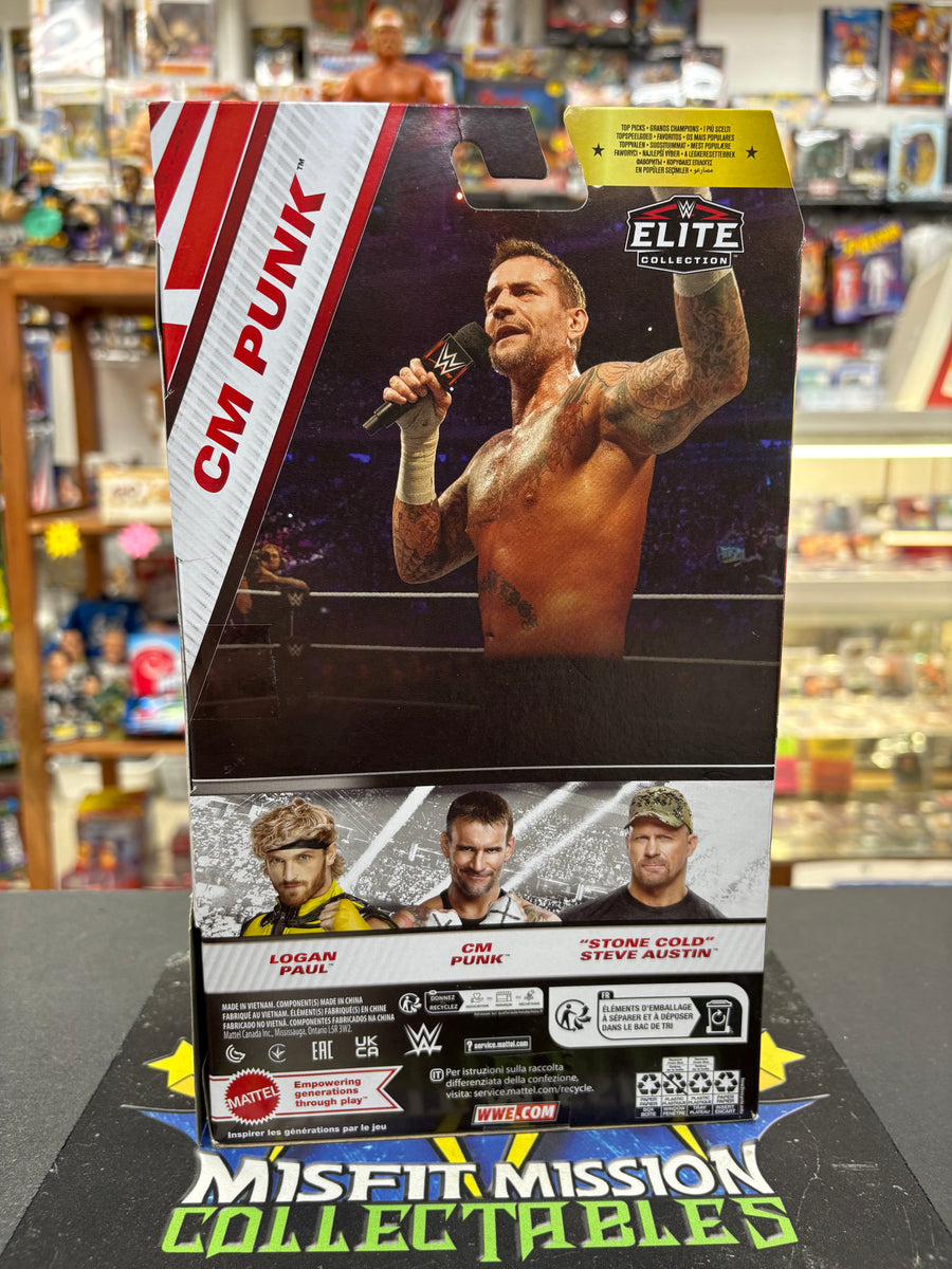 Mattel WWE Elite Grand Champions Series CM Punk Figure (New) – The ...