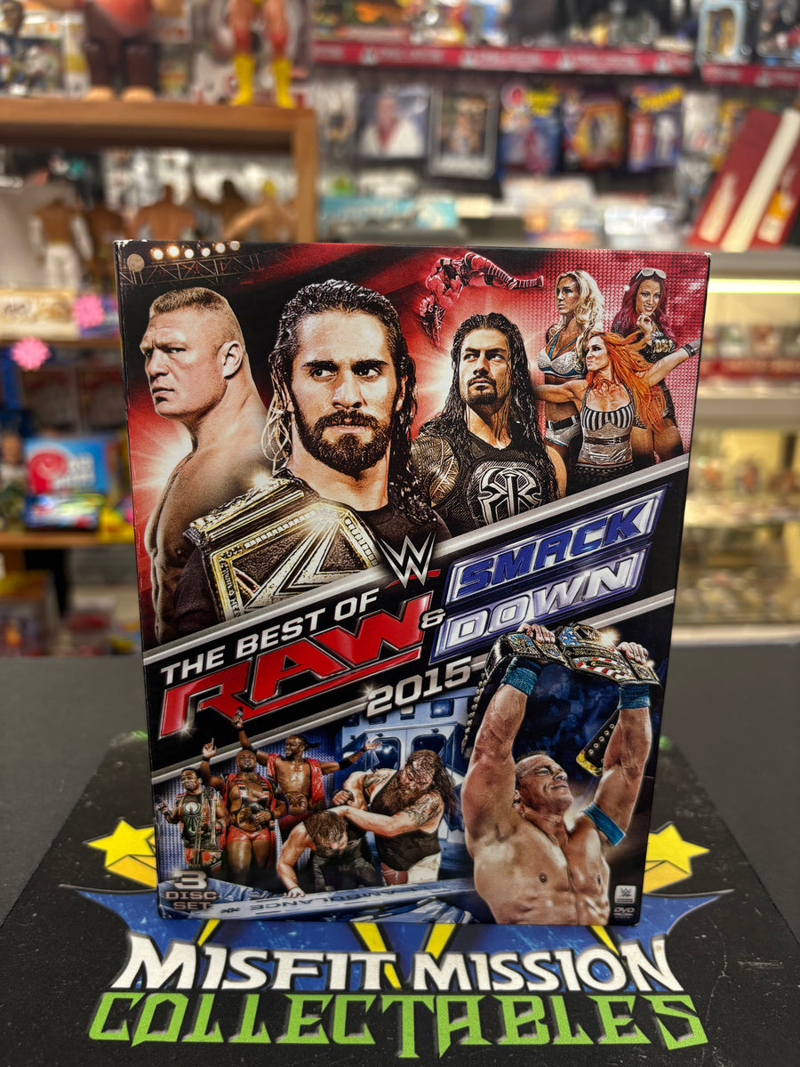 WWE Best of Raw & Smackdown Live 2015 3 Disc DVD Set – The Misfit ...