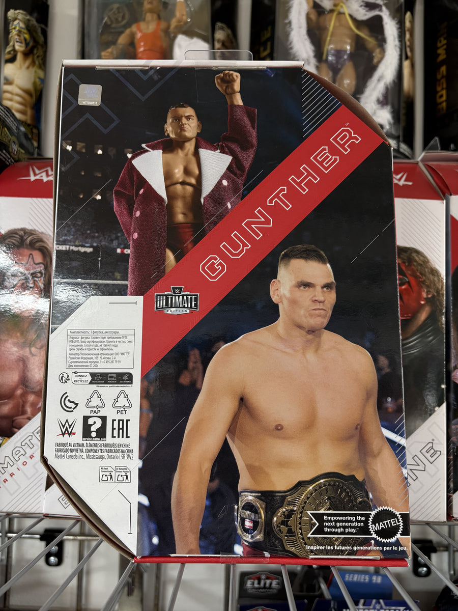Mattel WWE Ultimate Edition Gunther (New) – The Misfit Mission Collectables