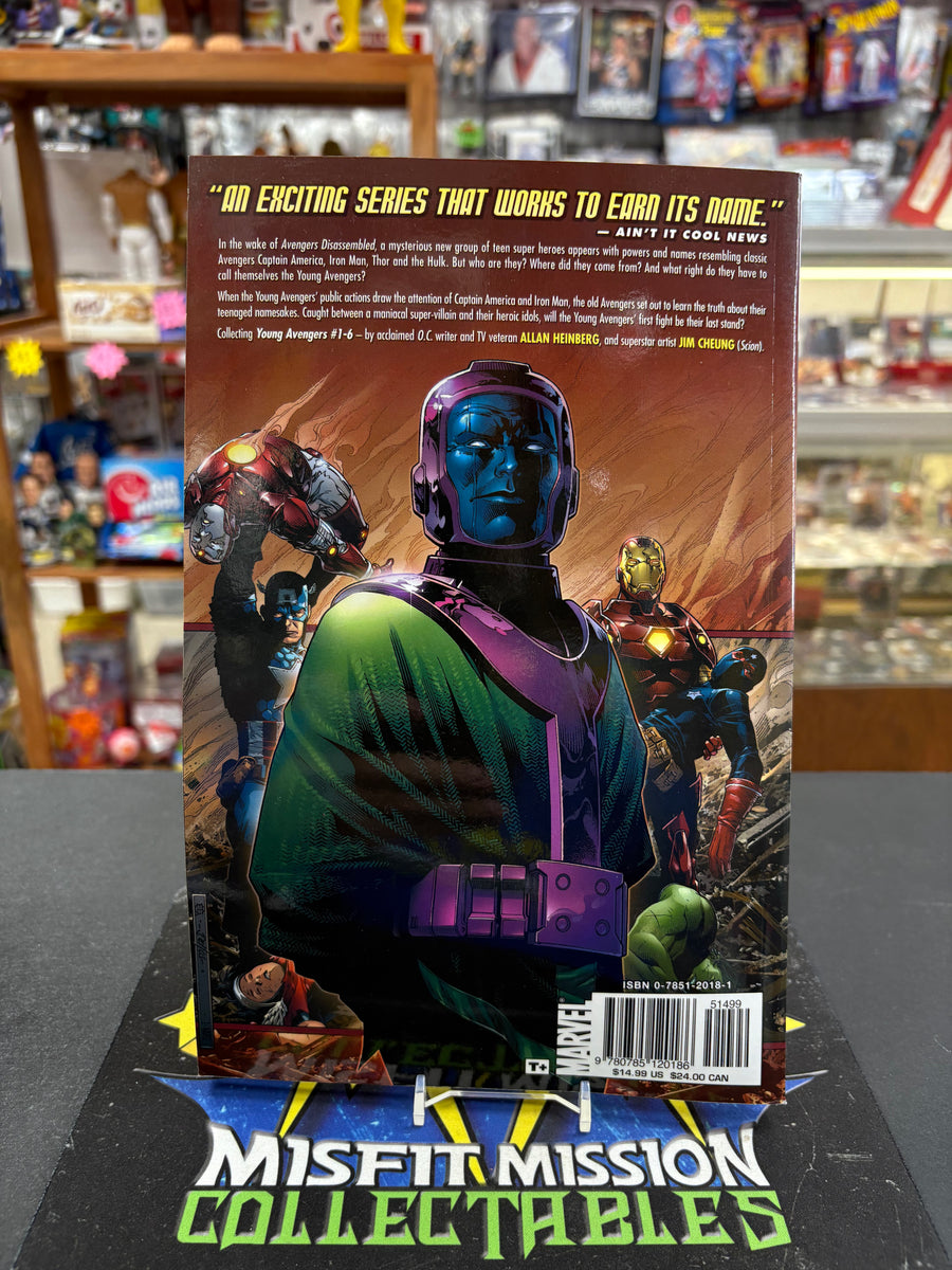 2005 Marvel Comics Young Avengers Sidekicks Graphic Novel – The Misfit ...