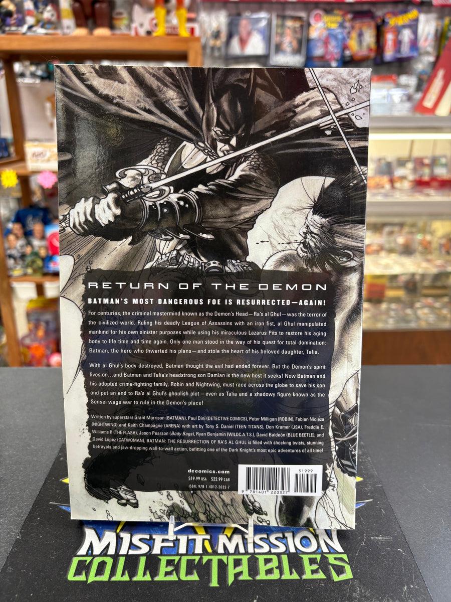 2007 DC Comics Batman The Resurrection of Ra’s Al Ghul Graphic Novel ...