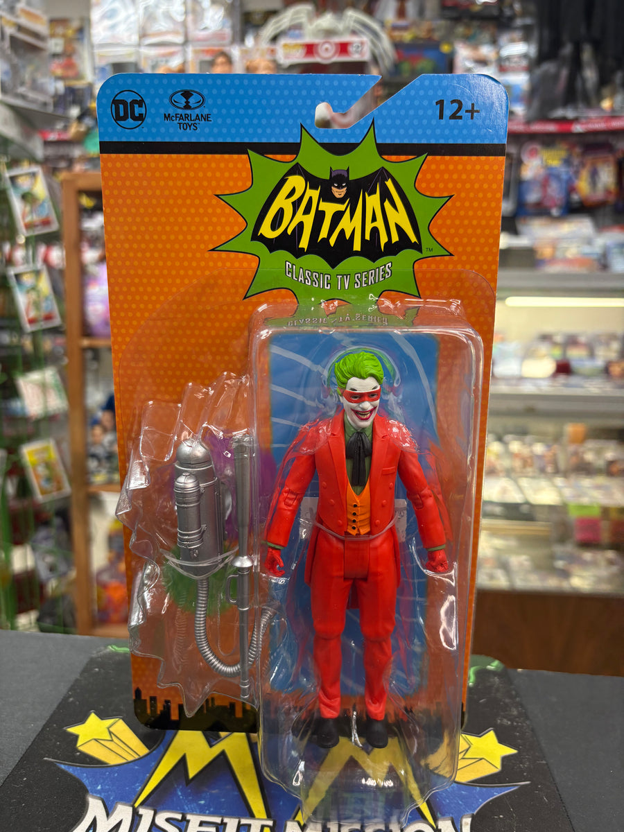 Mcfarlane DC Batman Classic TV Series The Joker Masked Figure (New ...