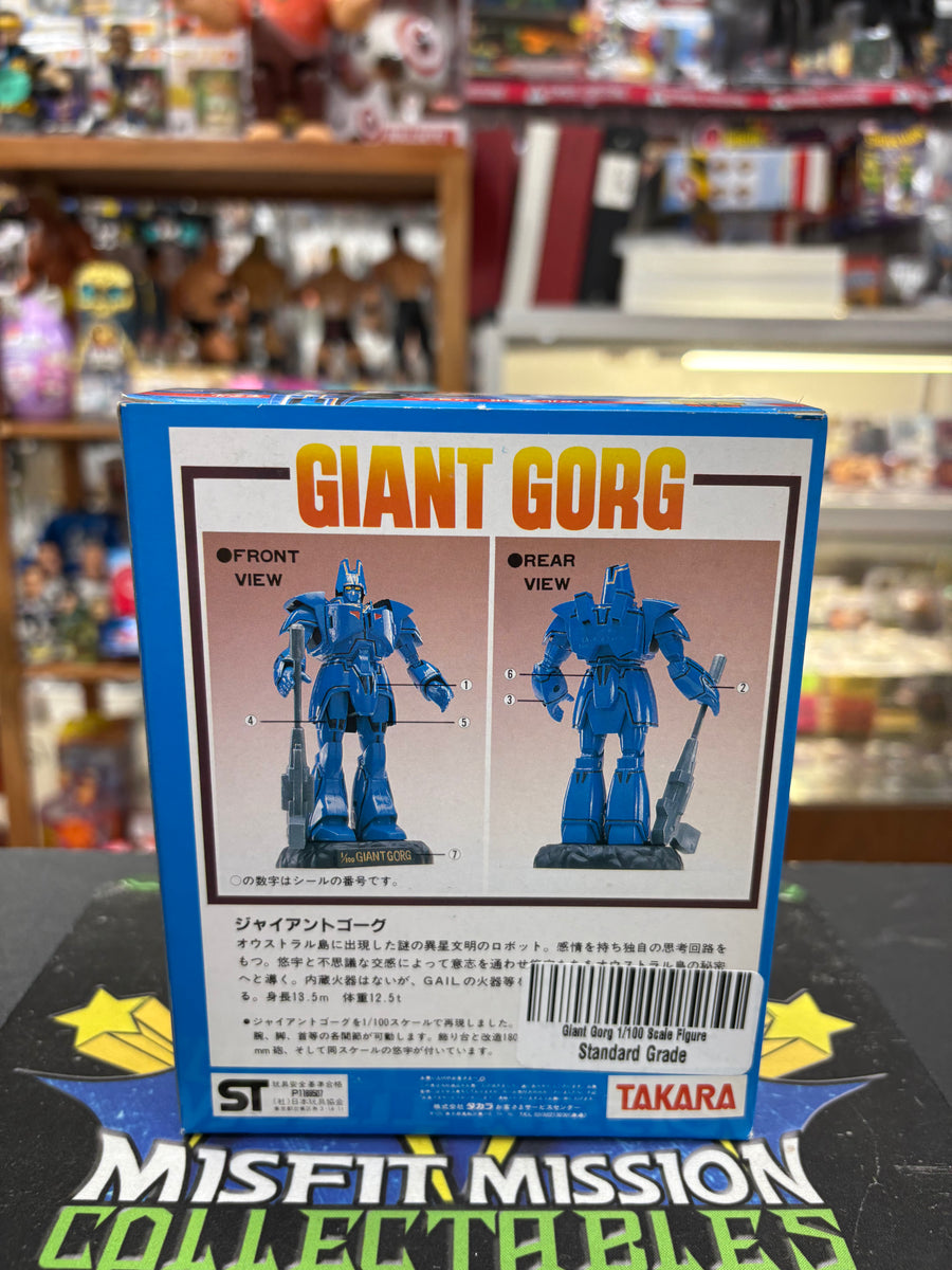 Takara Giant Gorg 1:100 Scale Figure – The Misfit Mission Collectables