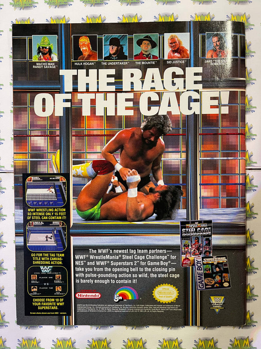 WWF Presents Summerslam 1992 Official Souvenir Edition Program – The ...