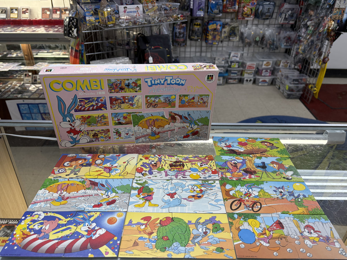 1991 Diset Combi Tiny Toon Adventures 10 Puzzles – The Misfit Mission ...