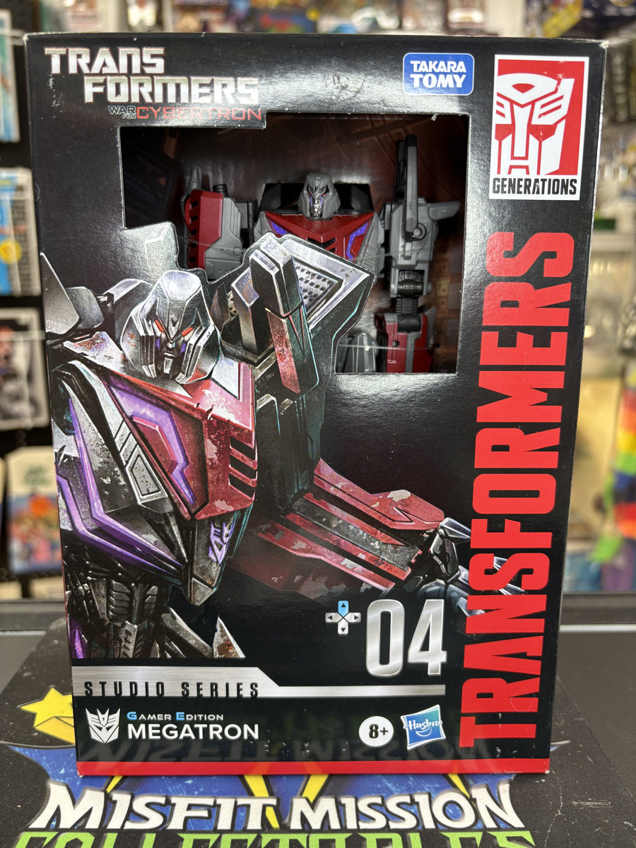 Transformers Studio Series War For Cybertron Gamer Edition Megatron 04 ...