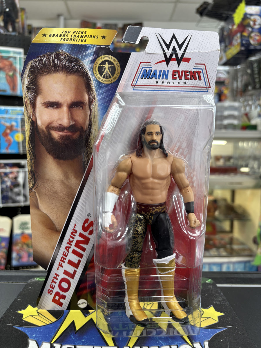 Mattel WWE Main Event Series Seth Rollins Figure (New) – The Misfit ...