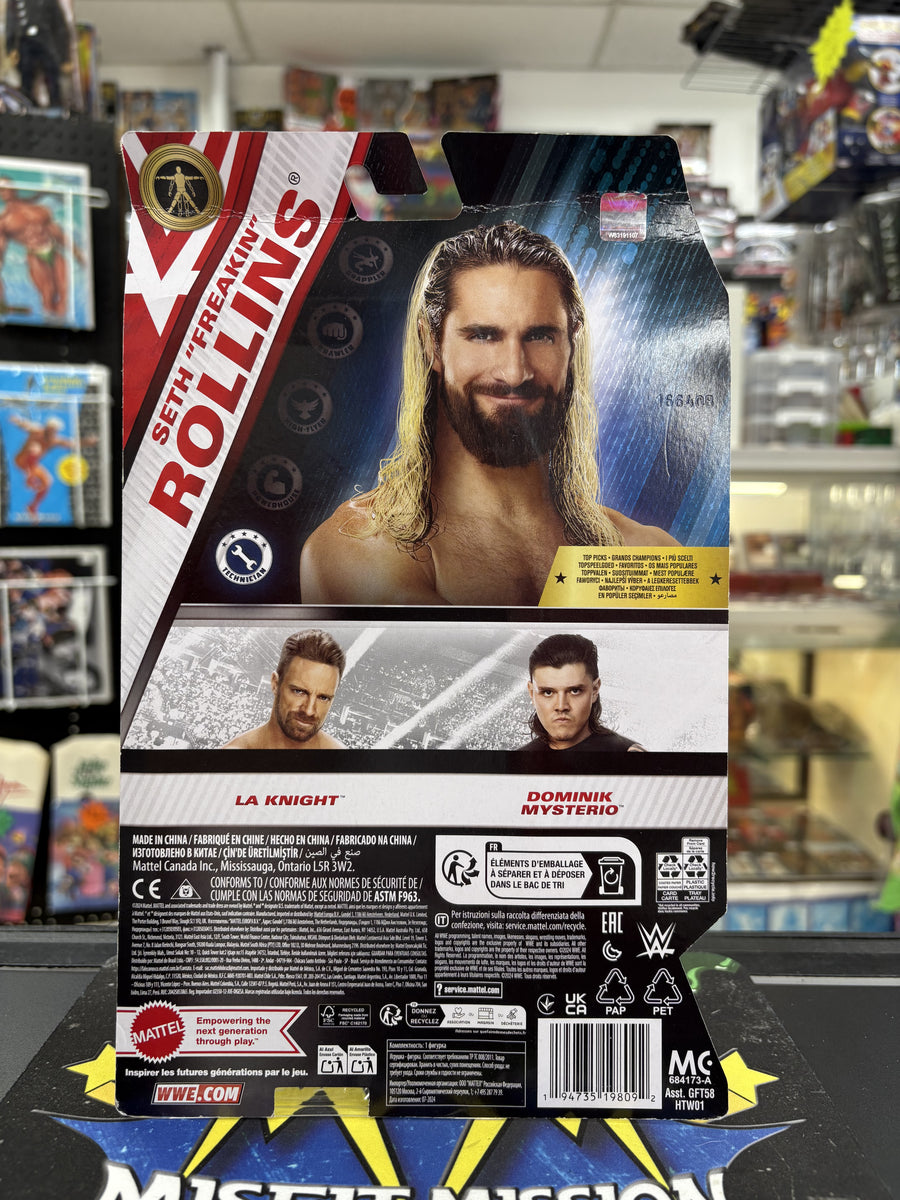 Mattel WWE Main Event Series Seth Rollins Figure (New) – The Misfit ...