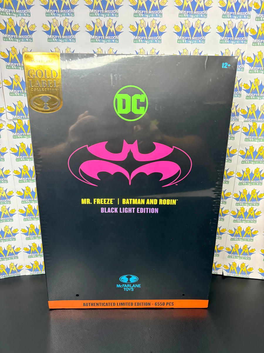 McFarlane DC Multiverse Limited Edition Batman and Robin Mr. Freeze Bl ...