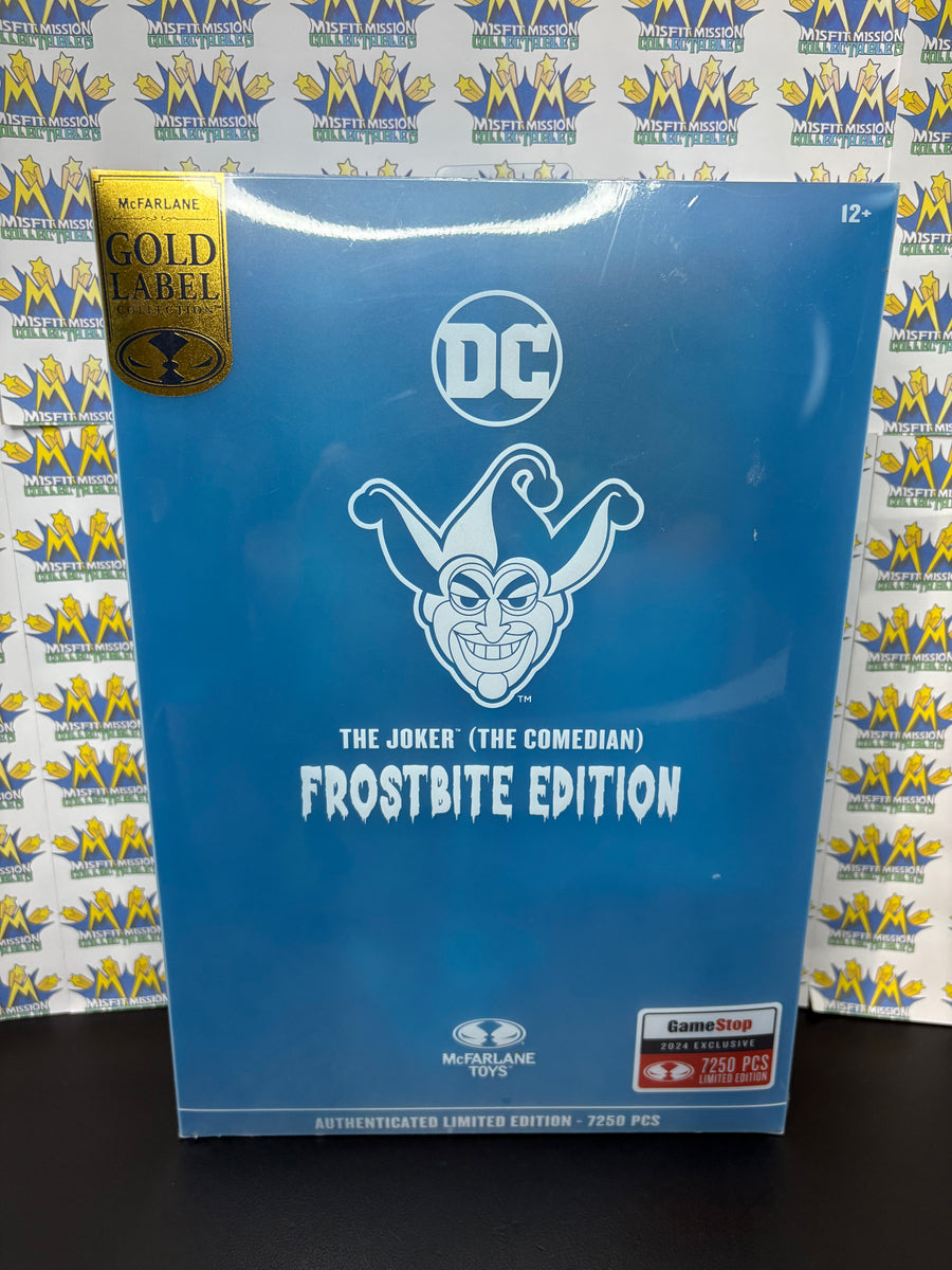 McFarlane DC Multiverse Gold Label Batman Frostbite Edition The Joker ...