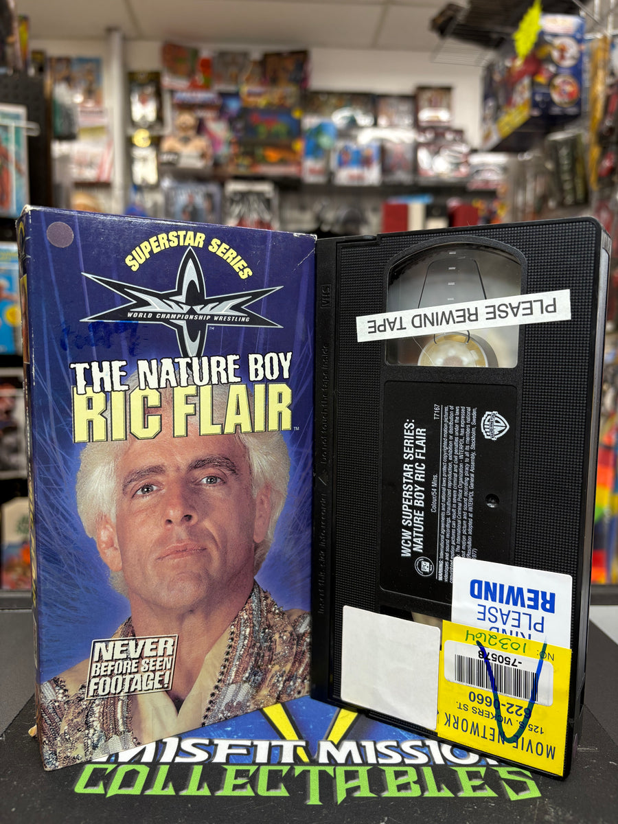 WCW VHS The Nature Boy Ric Flair Never Before Seen Footage – The Misfit ...