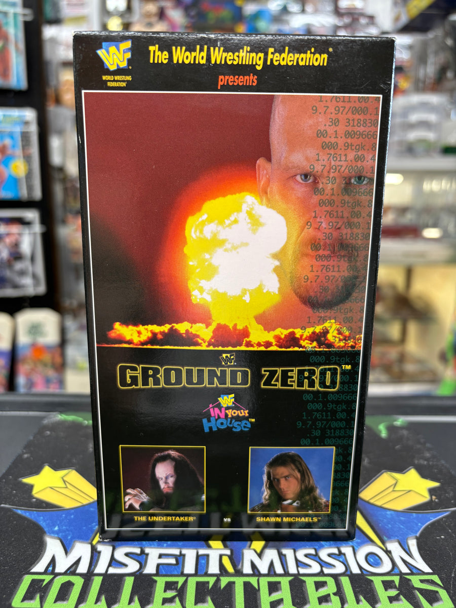 WWF WWE VHS In Your House Ground Zero – The Misfit Mission Collectables