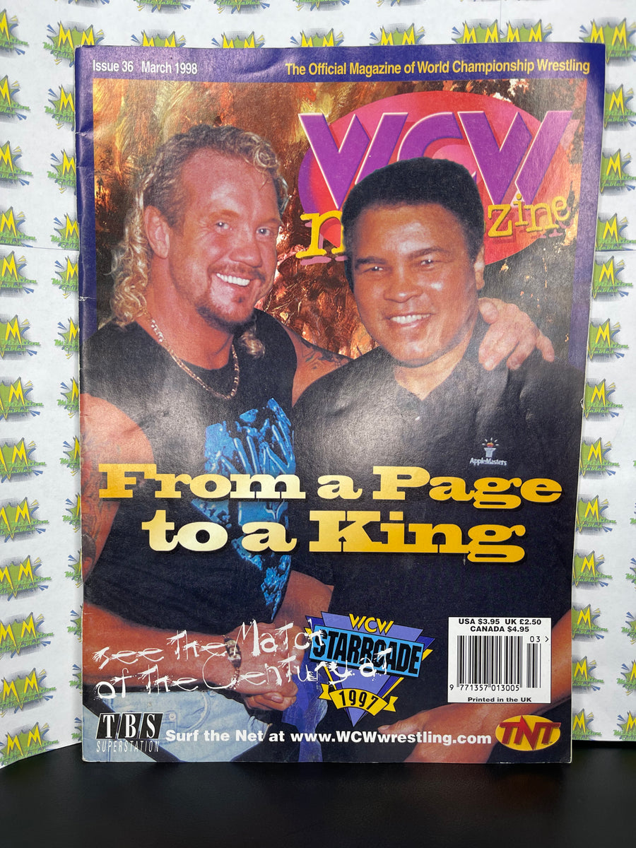 WCW Magazine Issue 36 March 1998 DDP Muhammad Ali – The Misfit Mission ...