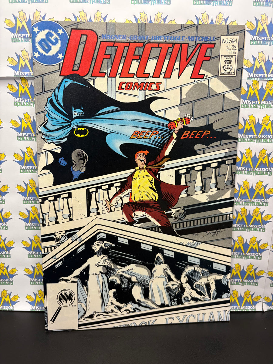 DC Comics 1988 Batman Detective Comics #594 Comic Book – The Misfit ...