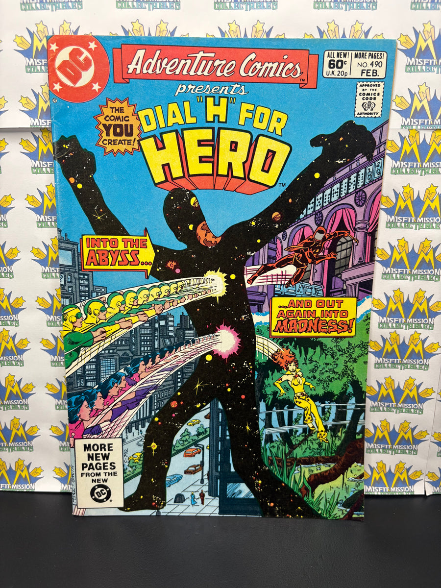DC Comics February 1982 Adventure Comics Presents Dial H For Hero #490 ...