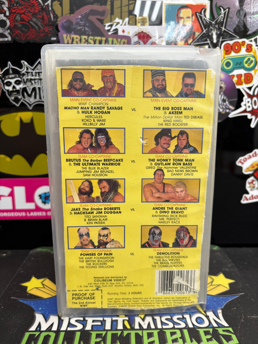 Coliseum Video WWF WWE Survivor Series 1988 VHS Tape – The Misfit ...