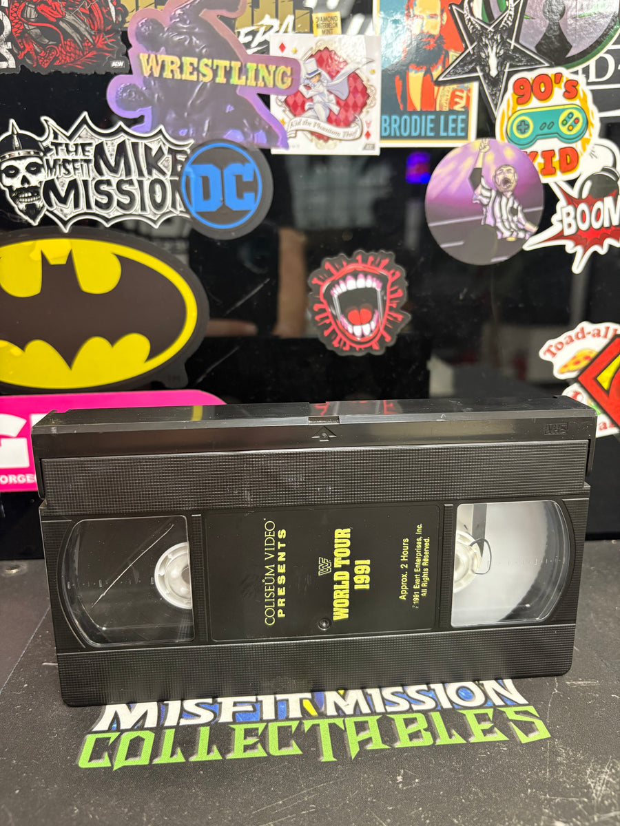 Coliseum Video WWF WWE World Tour 1991 VHS Tape – The Misfit Mission ...