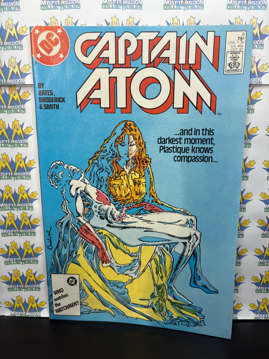 DC Comics October 1987 Captain Atom #8 Comic Book – The Misfit Mission ...