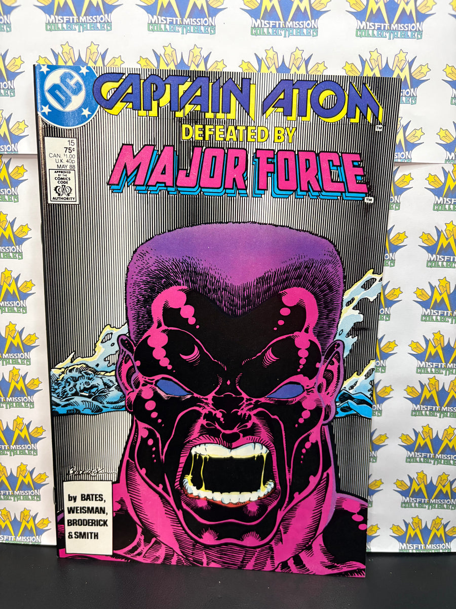 DC Comics May 1988 Captain Atom #15 Comic Book – The Misfit Mission ...
