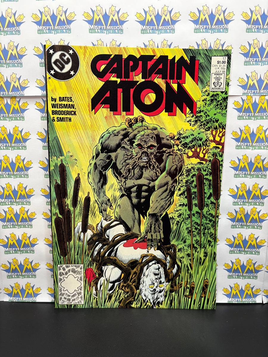 DC Comics July 1988 Captain Atom #17 Comic Book – The Misfit Mission ...
