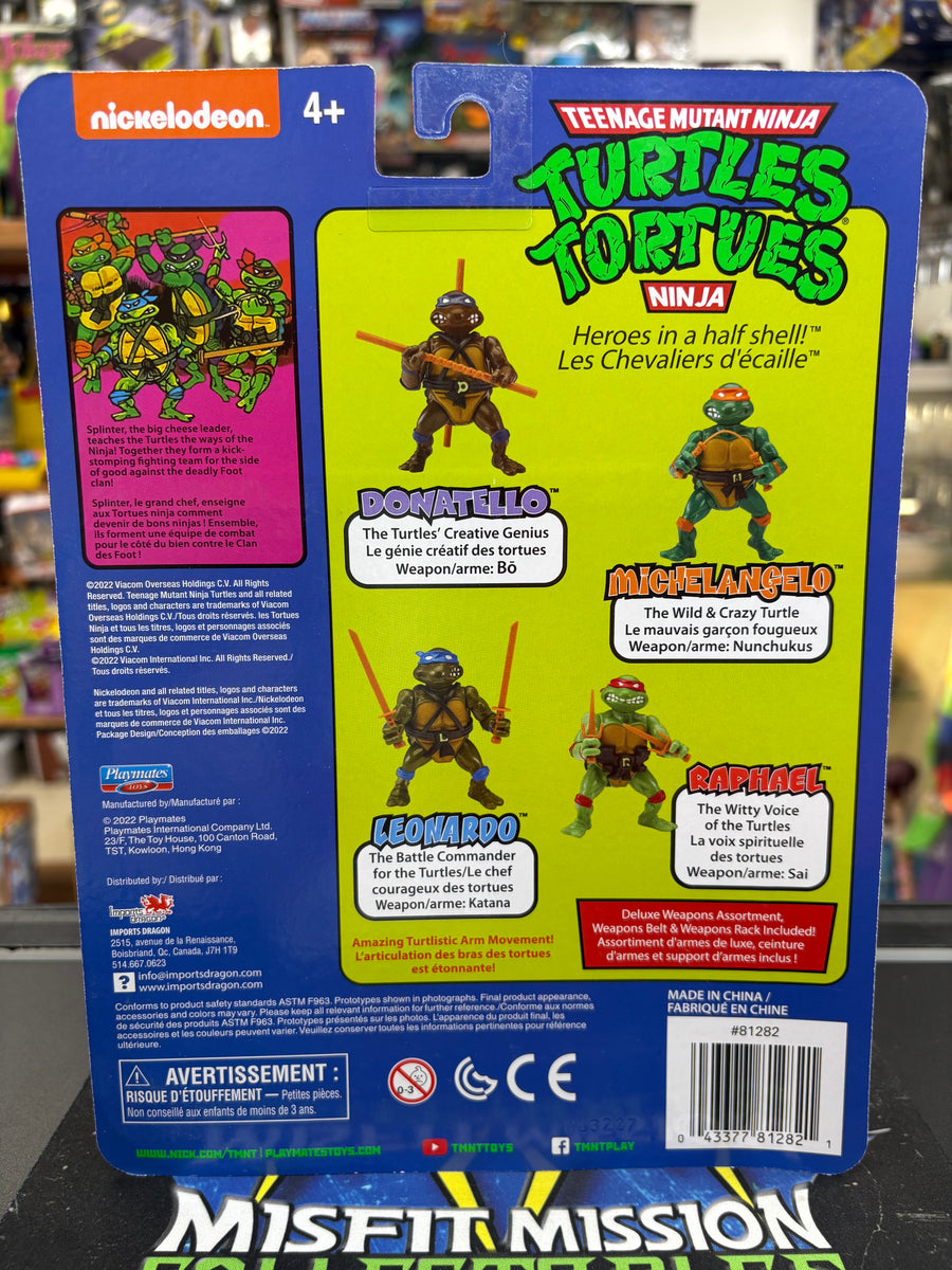 2022 TMNT Teenage Mutant Ninja Turtles Donatello Figure (New) – The ...