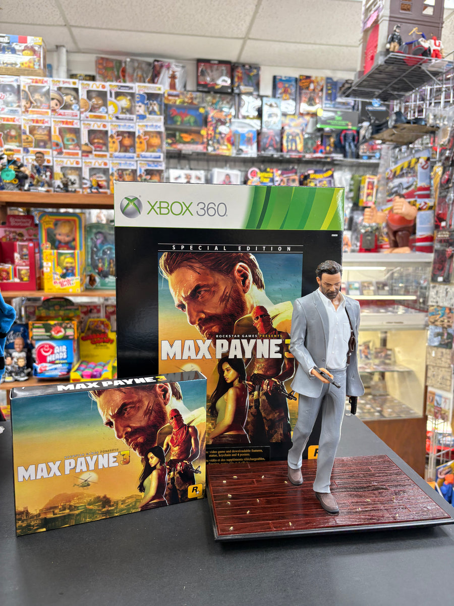 Xbox 360 Max Payne 3 Collectors Statue – The Misfit Mission Collectables
