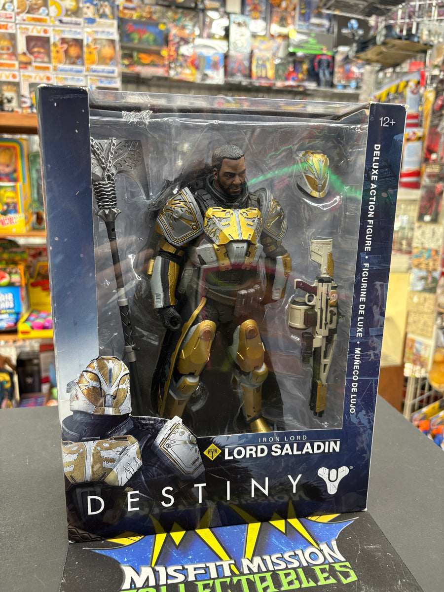 Destiny Iron Lord Lord Saladin Deluxe 12” Figure – The Misfit Mission ...