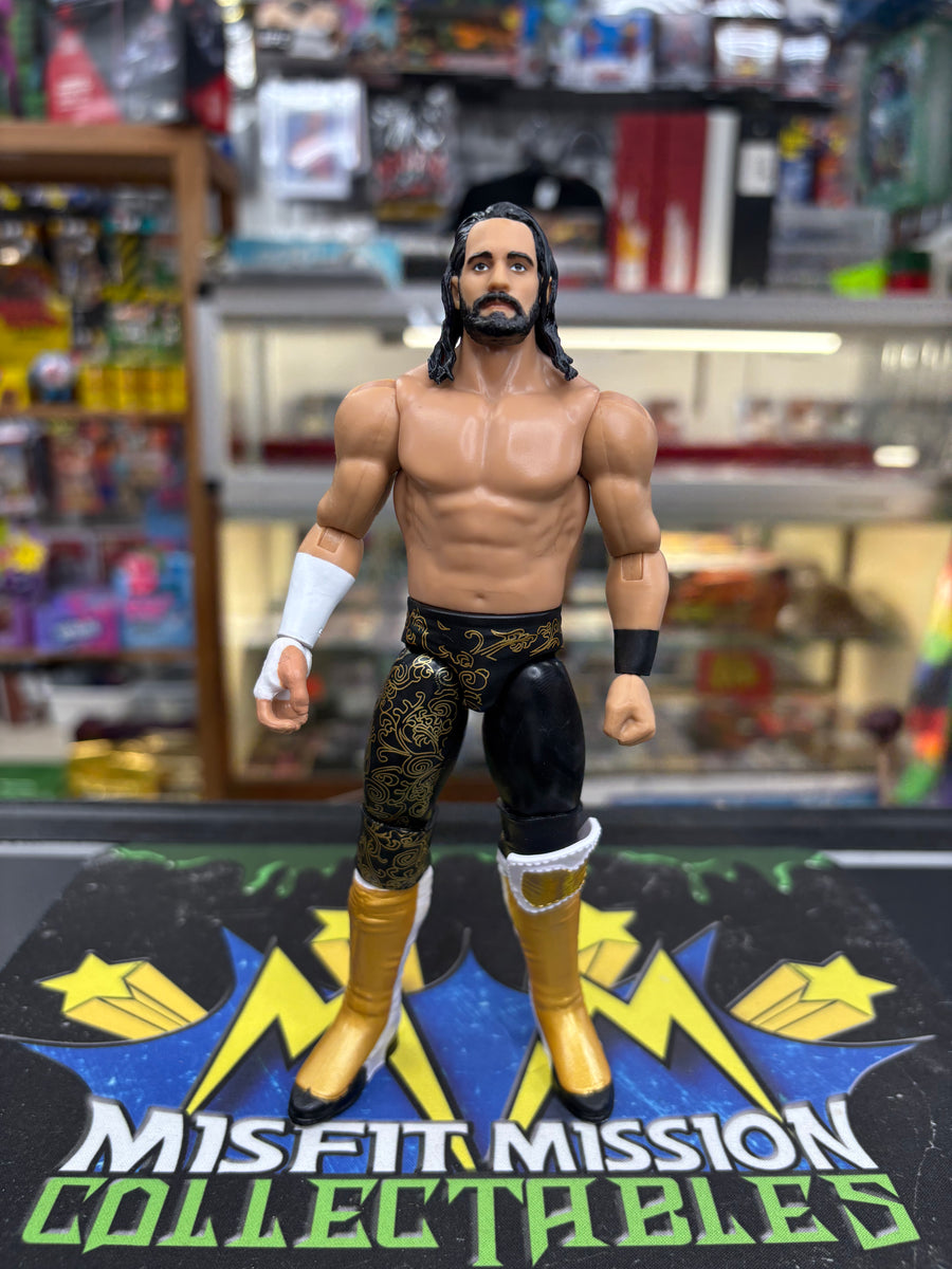 Mattel WWE Series 137 Gold Print Seth Rollins Figure – The Misfit ...