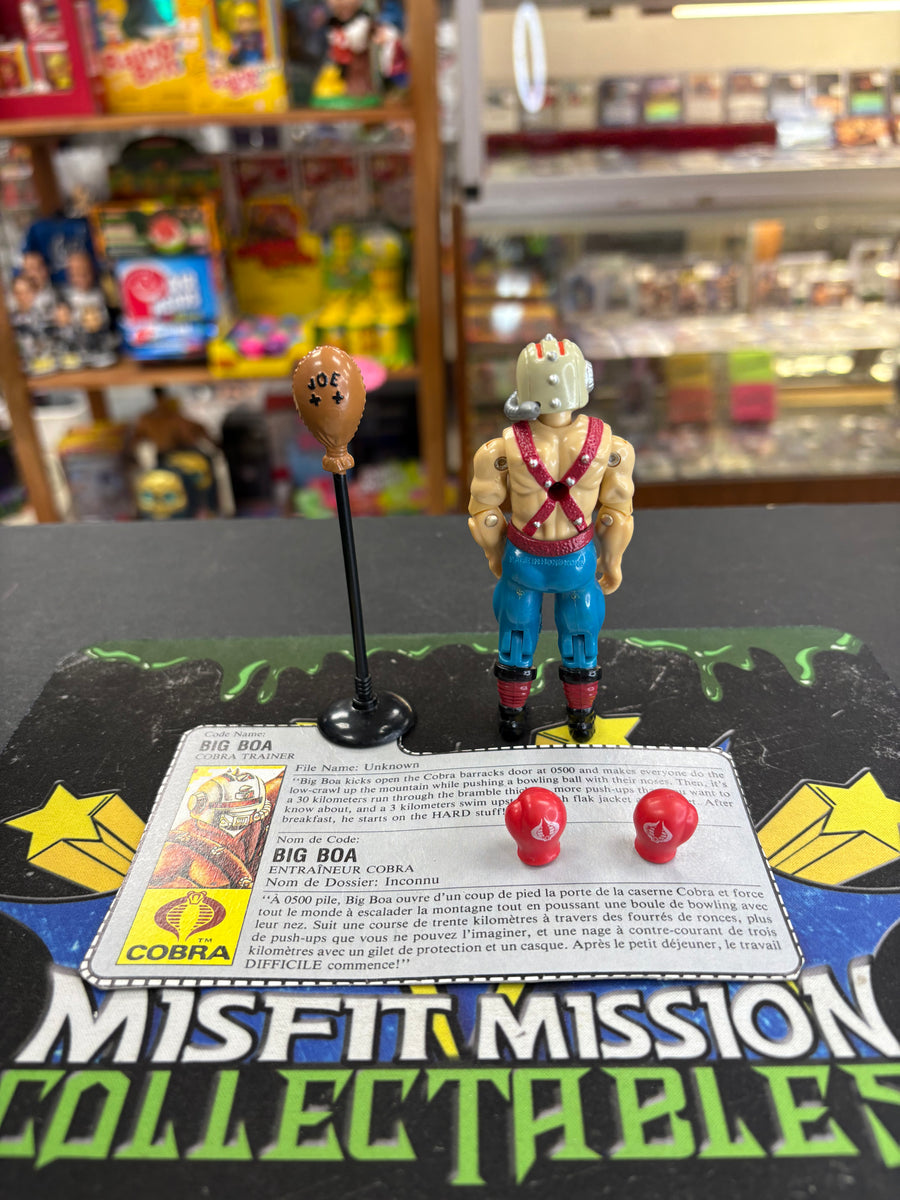 Vintage Hasbro 1987 GI Joe Big Boa Complete – The Misfit Mission ...
