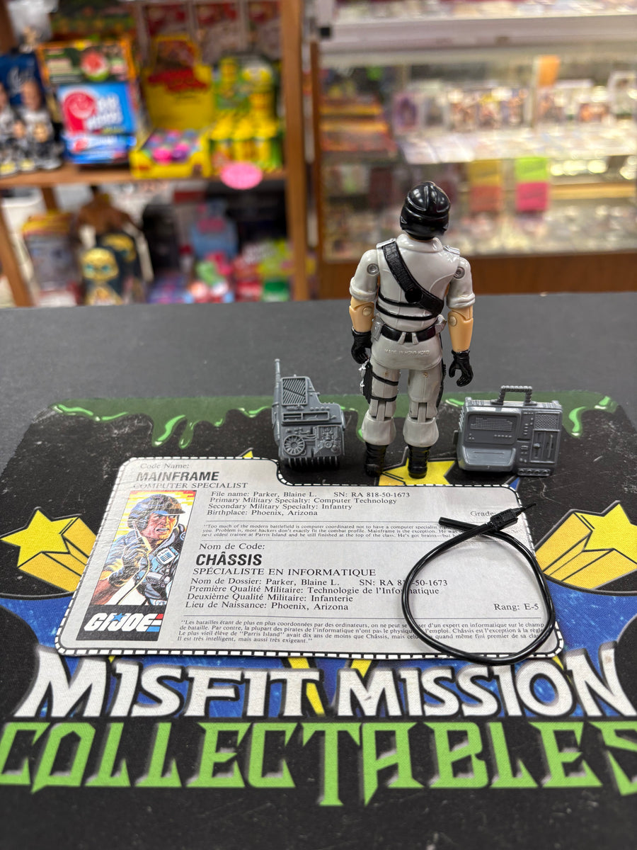 Vintage Hasbro 1986 GI Joe Mainframe Computer Specialist Complete – The ...