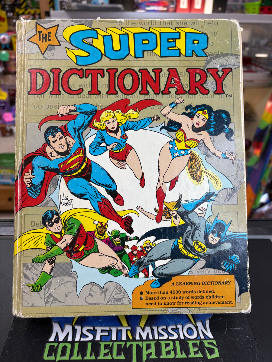 1978 DC Comics The Super Dictionary Hard Cover Book – The Misfit ...