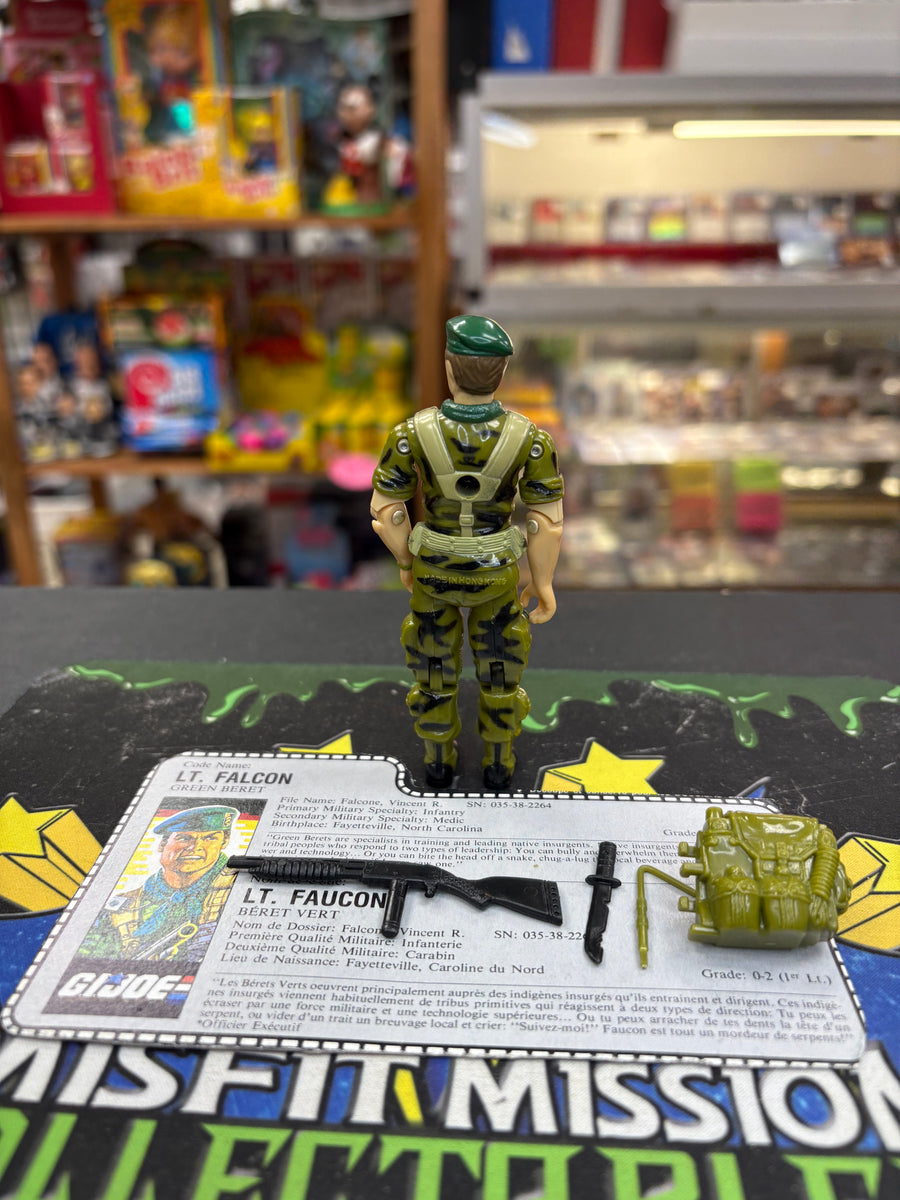 Vintage Hasbro 1987 GI Joe LT. Falcon Figure Complete – The Misfit ...