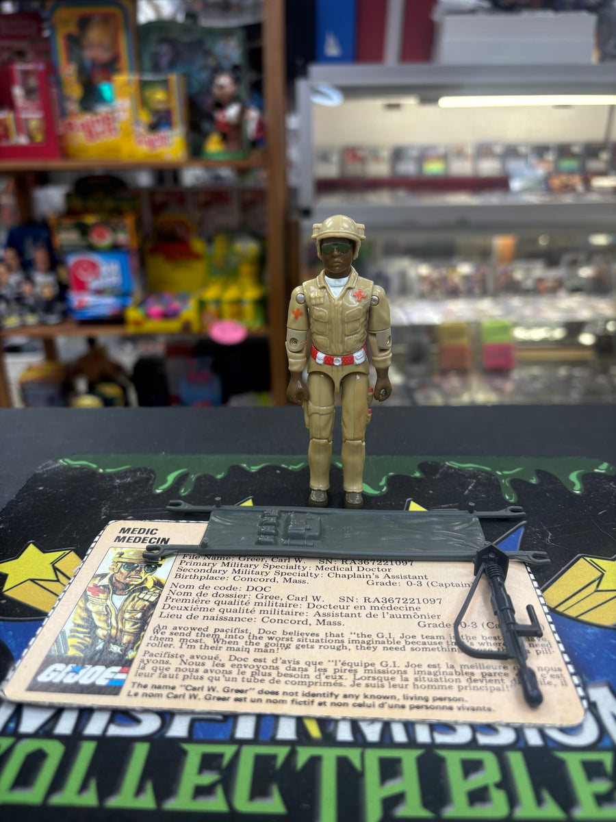 Vintage Hasbro 1983 GI Joe Doc Figure Complete – The Misfit Mission ...