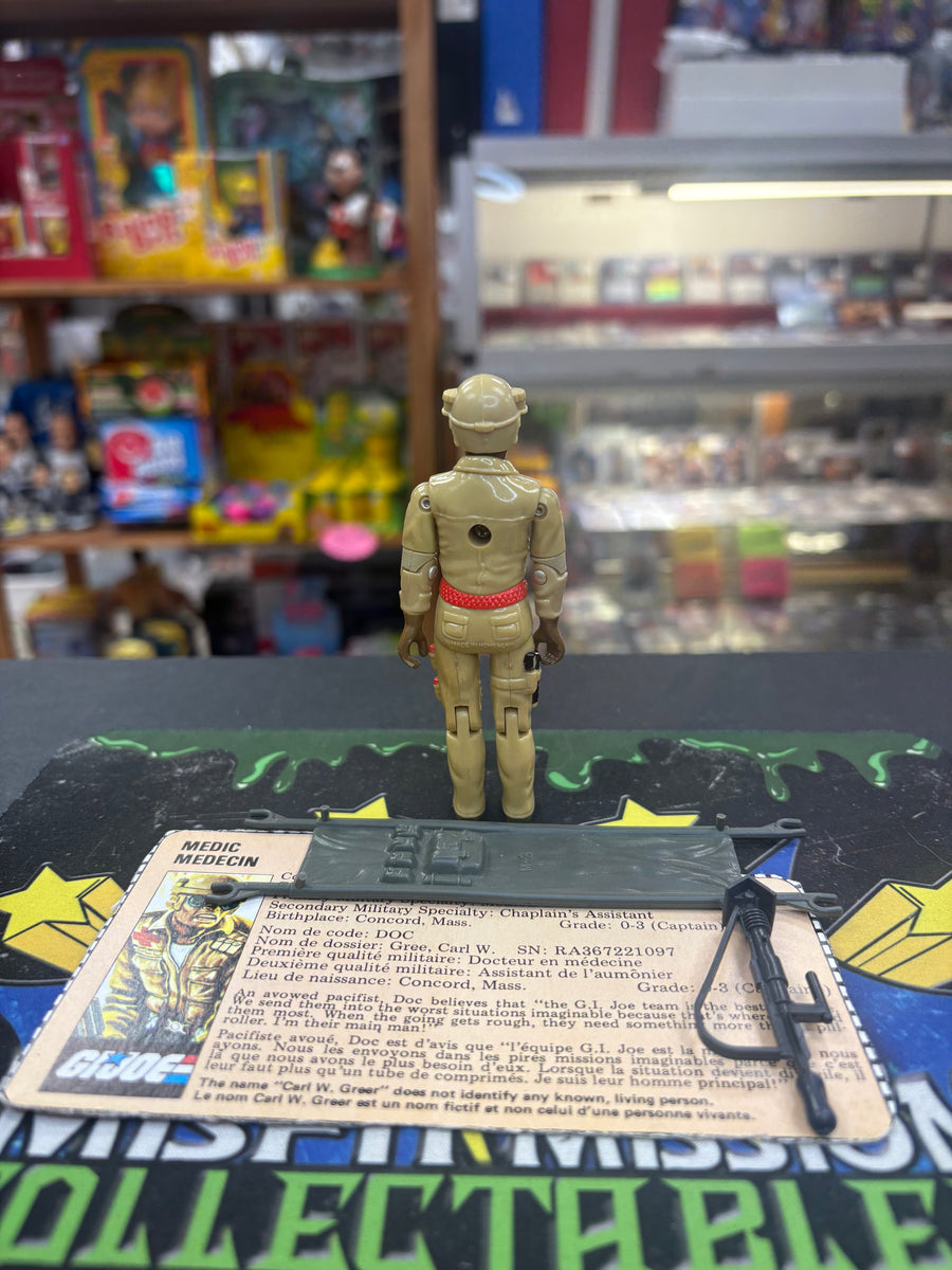 Vintage Hasbro 1983 GI Joe Doc Figure Complete – The Misfit Mission ...